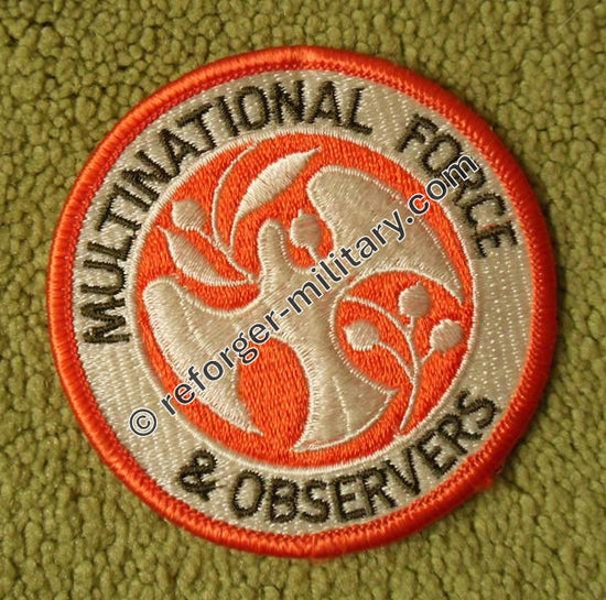 MFO Patch – Multinational Forces and Observers – Reforger Military ...