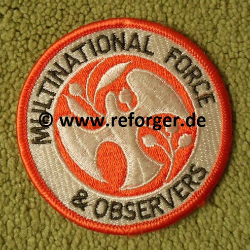 MFO Patch – Multinational Forces and Observers – Reforger Military ...
