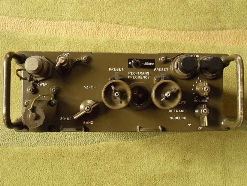 PRC-77 Transceiver VHF Radio +25 kHz – Reforger Military Online Store